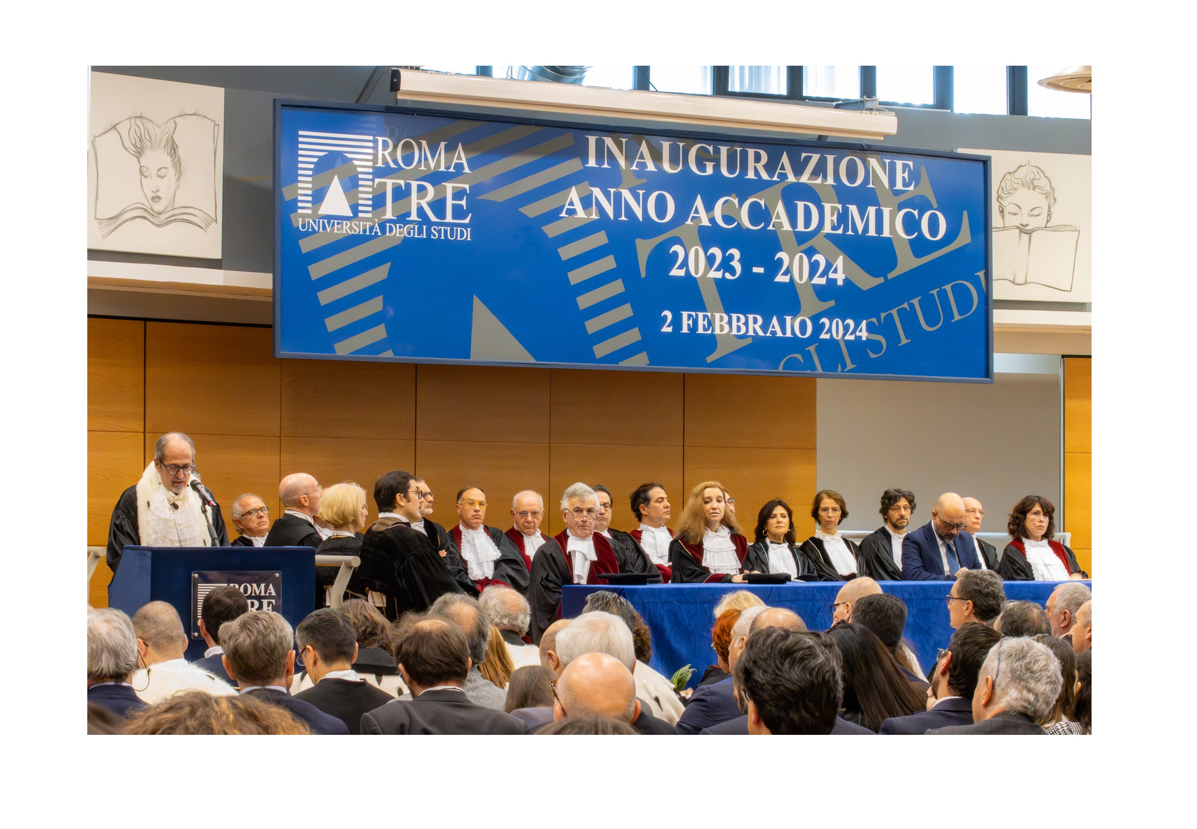 Cerimonia di Inaugurazione dell’a.a. 2023-2024 - Università Roma Tre
